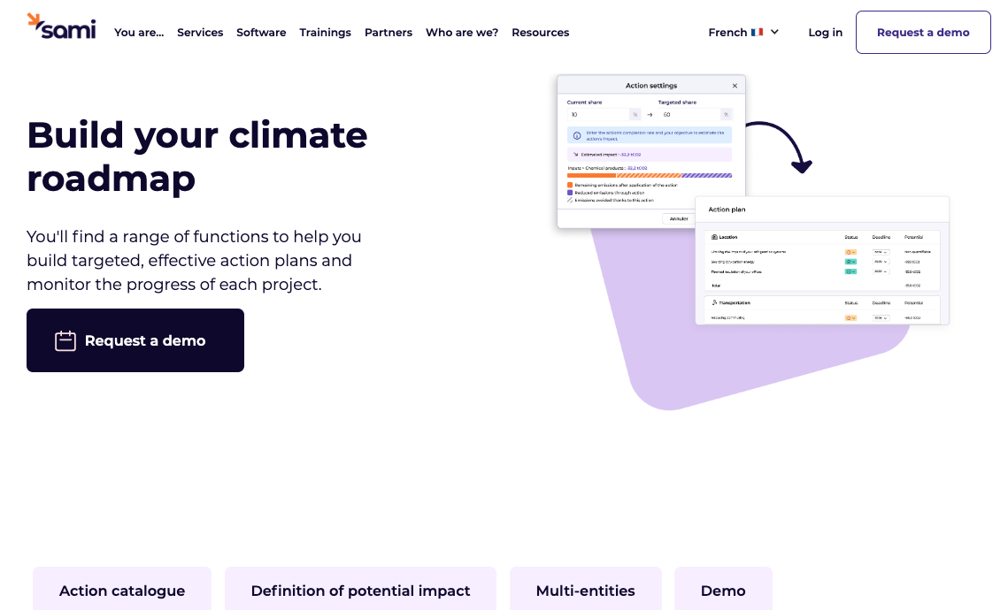 Sami software - Action plan